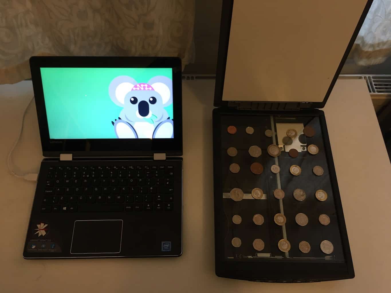 Fast, cropped and rotated scans of coins and other collectables for ...