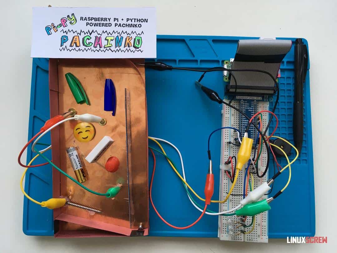 DIY Raspberry Pi/Python Powered PACHINKO [Kitchen Build] – Brad Morton